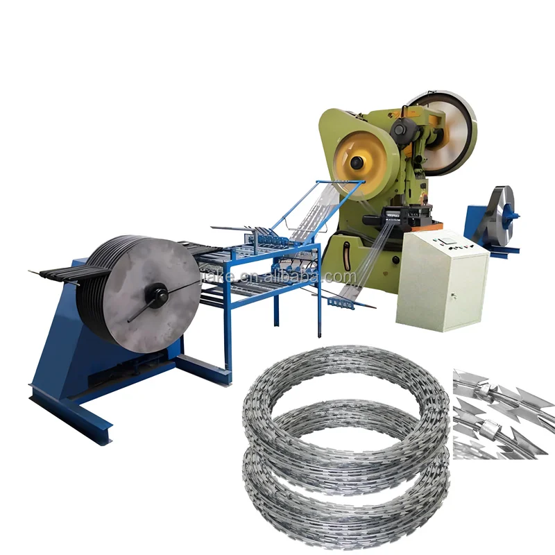 High Security Fence Panel Concertina Razor Barbed Wire Welding Machine ...