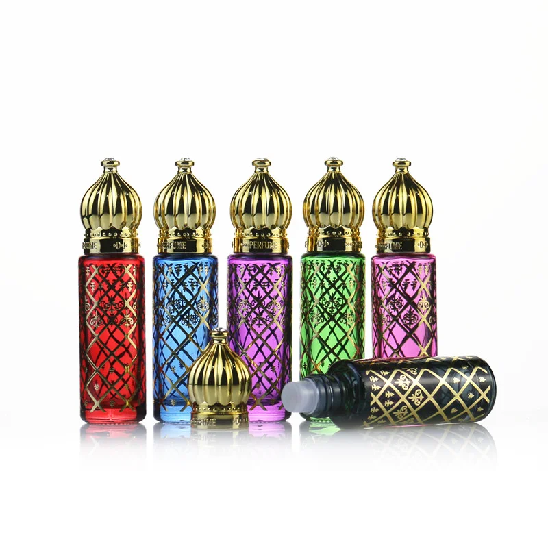 6ml 8ml Luxury Dubai Arabic Middle East Essential Oil Perfume Glass ...