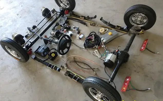 Motor Front Rear Axles - Equipped Cater Electric Fast Mobile