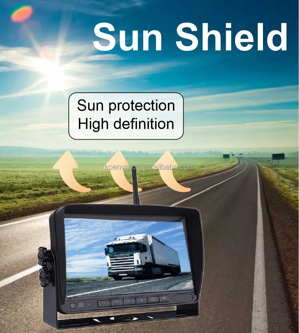 Hot Sell Security Camera System Auto Accessory Bus Van Reverse Truck 7 ...