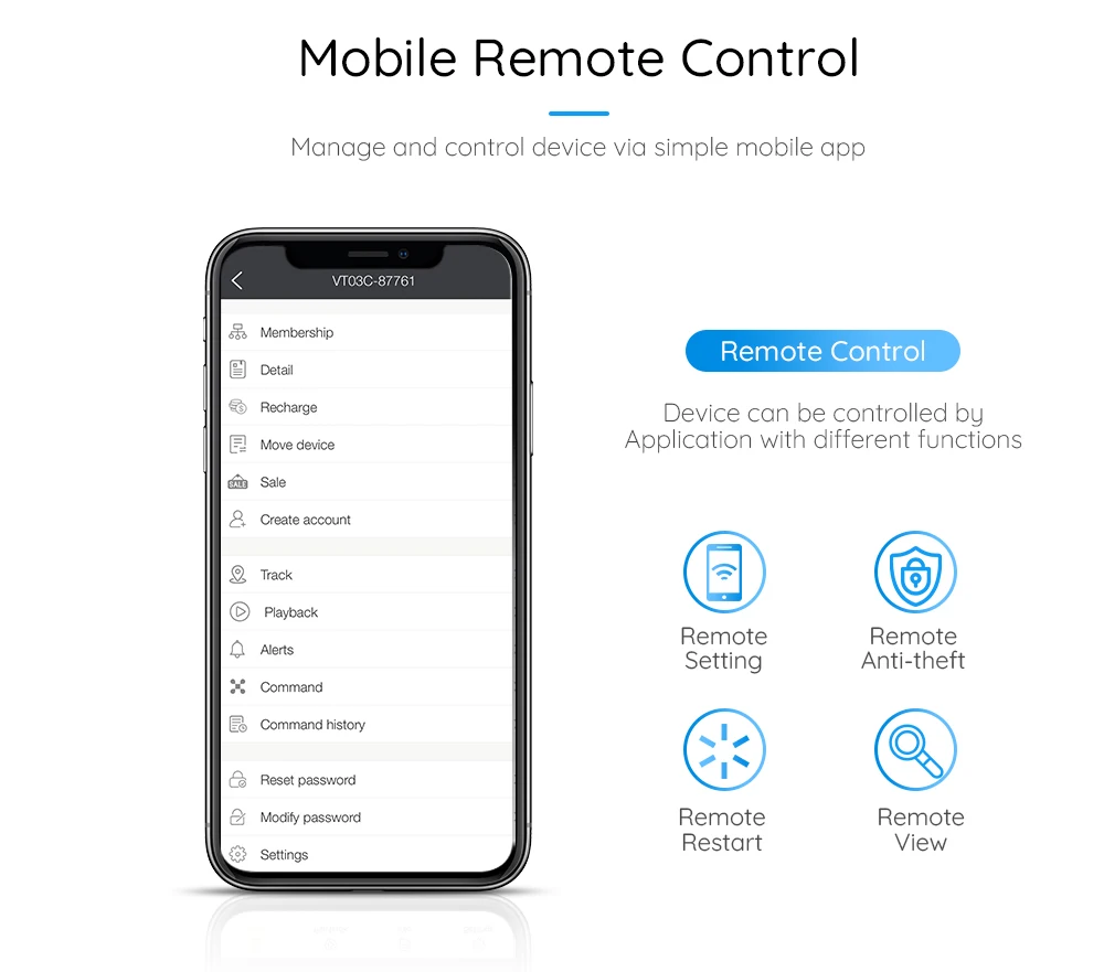 3G GPS Tracker - Protrack VT02 for Mobile Phone Tracking