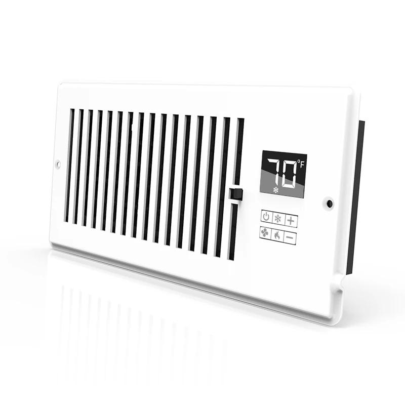 Smart Quiet Register Booster Fan with Damper Fits 4" x 10" Register ...