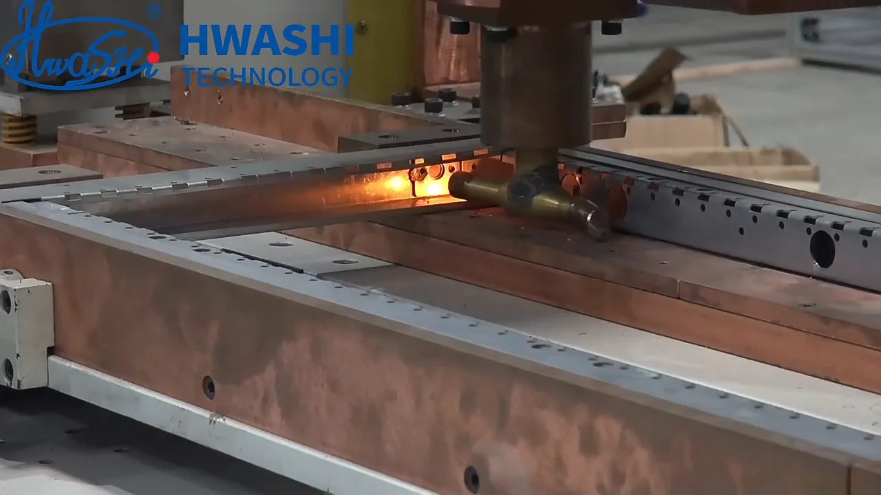 Hwashi Cnc Seven 7axis Double Heads Sheet Metal Spot Welding Machine ...