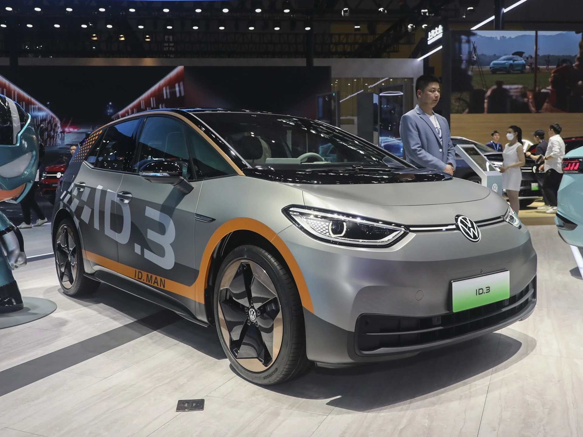 Vw Id 3 2023 Upgrade Pure Smart Enjoy New Energy Vehicle Id3 Crozz ...