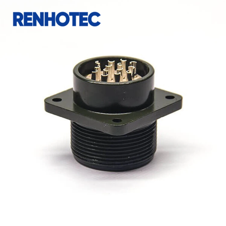 14pin Ms3102 A Connector Ms3102a20-27p Male Pins Solder Cup 14 Pin ...