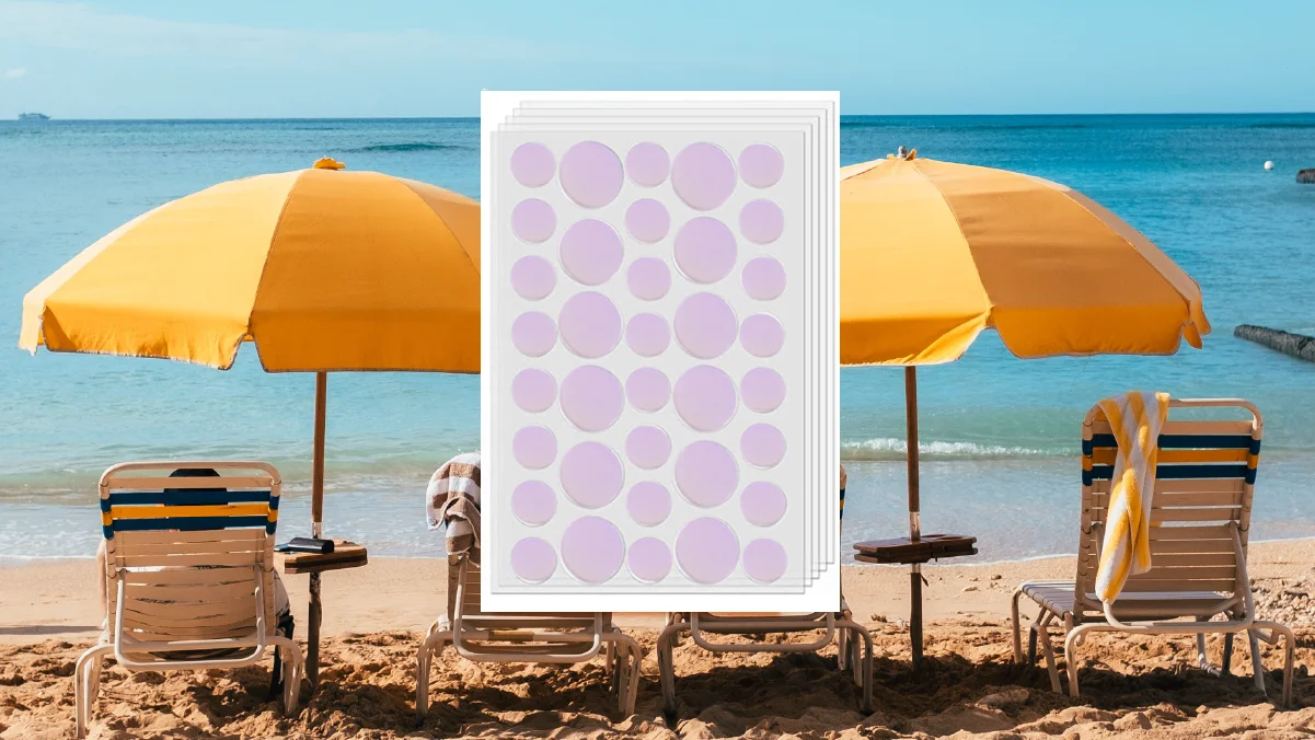 Discoloration Sun Detecting Sticker Protection Clear Stickers Hydrogel ...