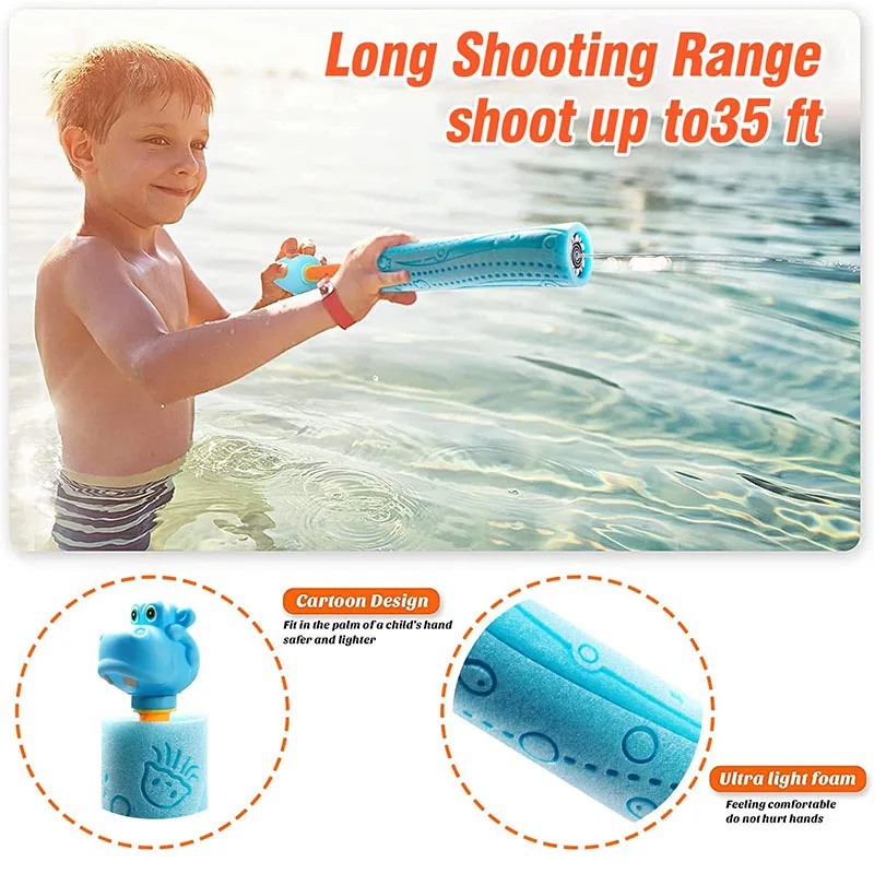 Epe Foam Water Spray Gun For Kid Outdoor Water Play Children Summer ...