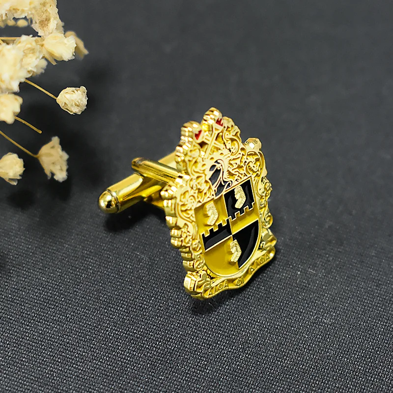 Custom Sublimation Cuff Link Professional Cuff Links Set With Boxes ...