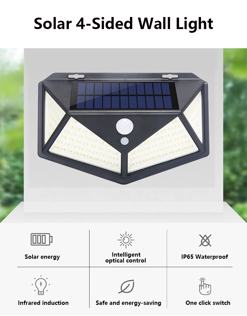 Multifunctional Solar Lamp Outdoor Garden Decoration Waterproof Solar ...