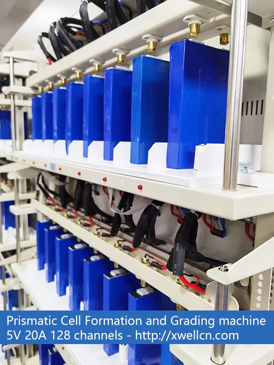 128 Channel 5v 20a Prismatic Battery Cell Charge And Discharge Testing ...