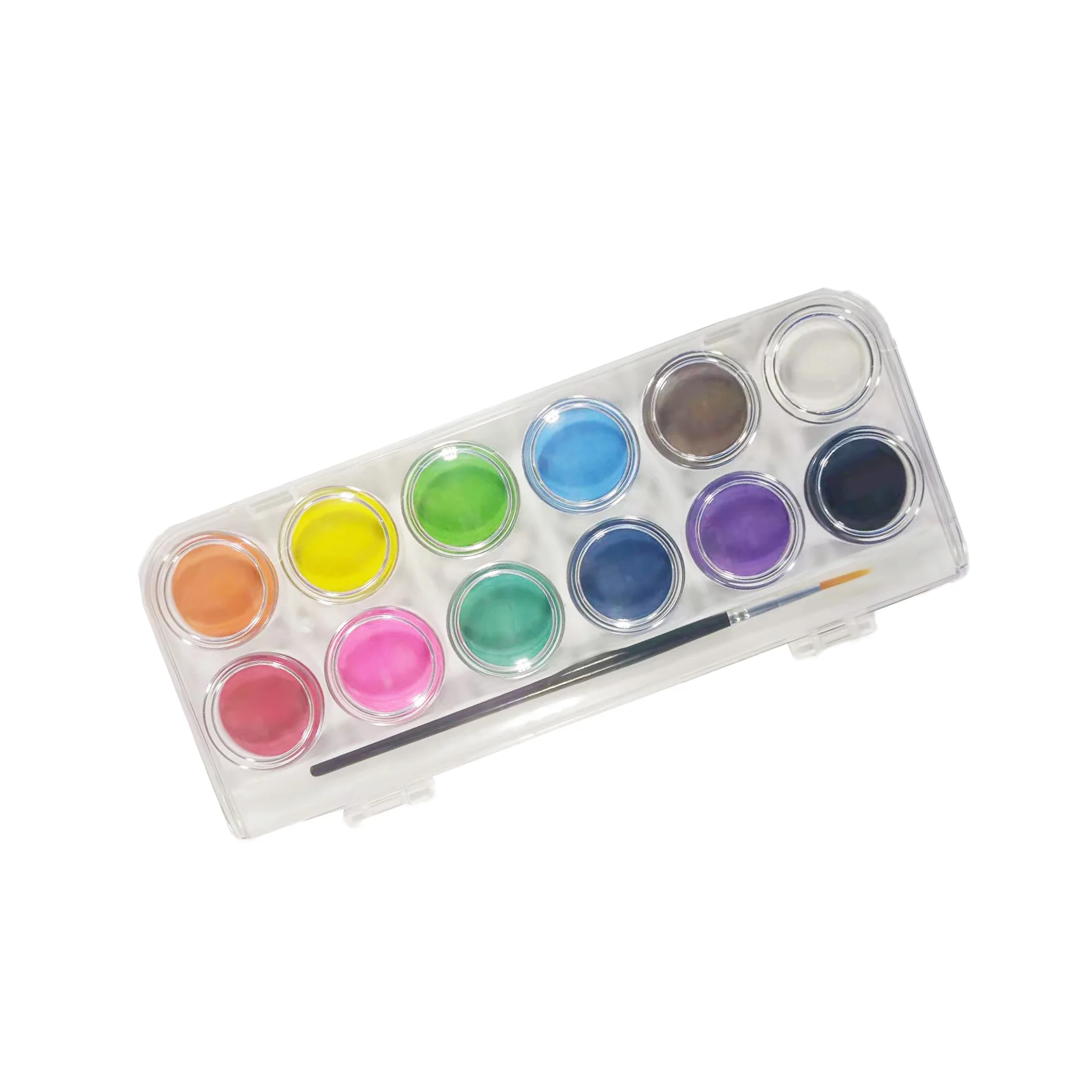 12colors Artist Water Color Paint Set Nontoxic Watercolor Paints Free ...