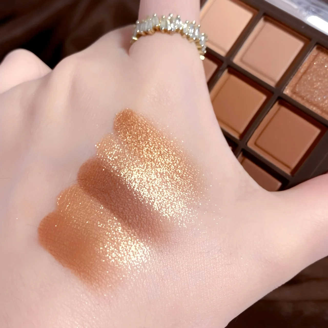 Wholesale Mocha Chocolate 9 Shades Eyeshadow Palette - Multi-Color Eye ...