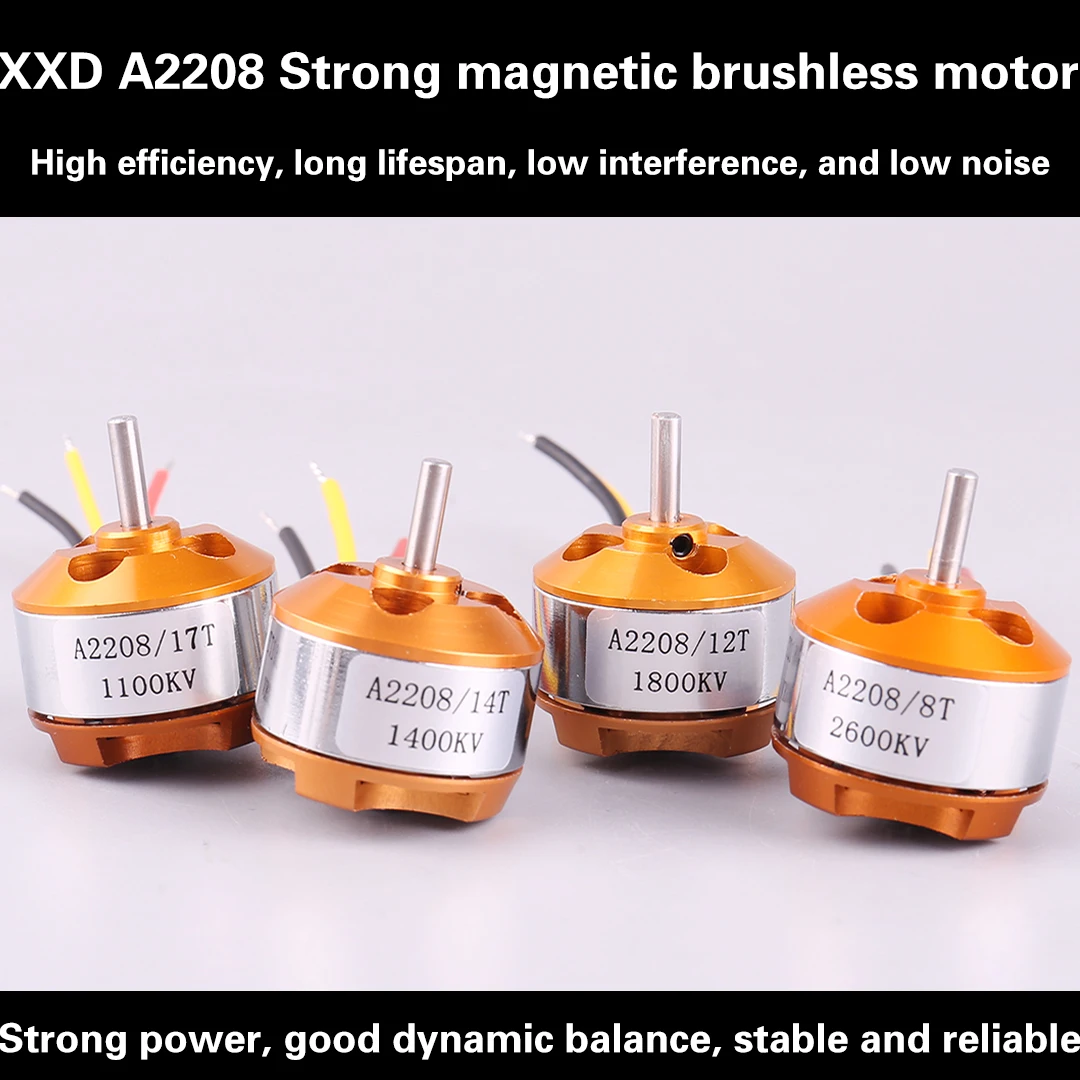 A2208 Brushless Motors for RC Aircraft - High Performance