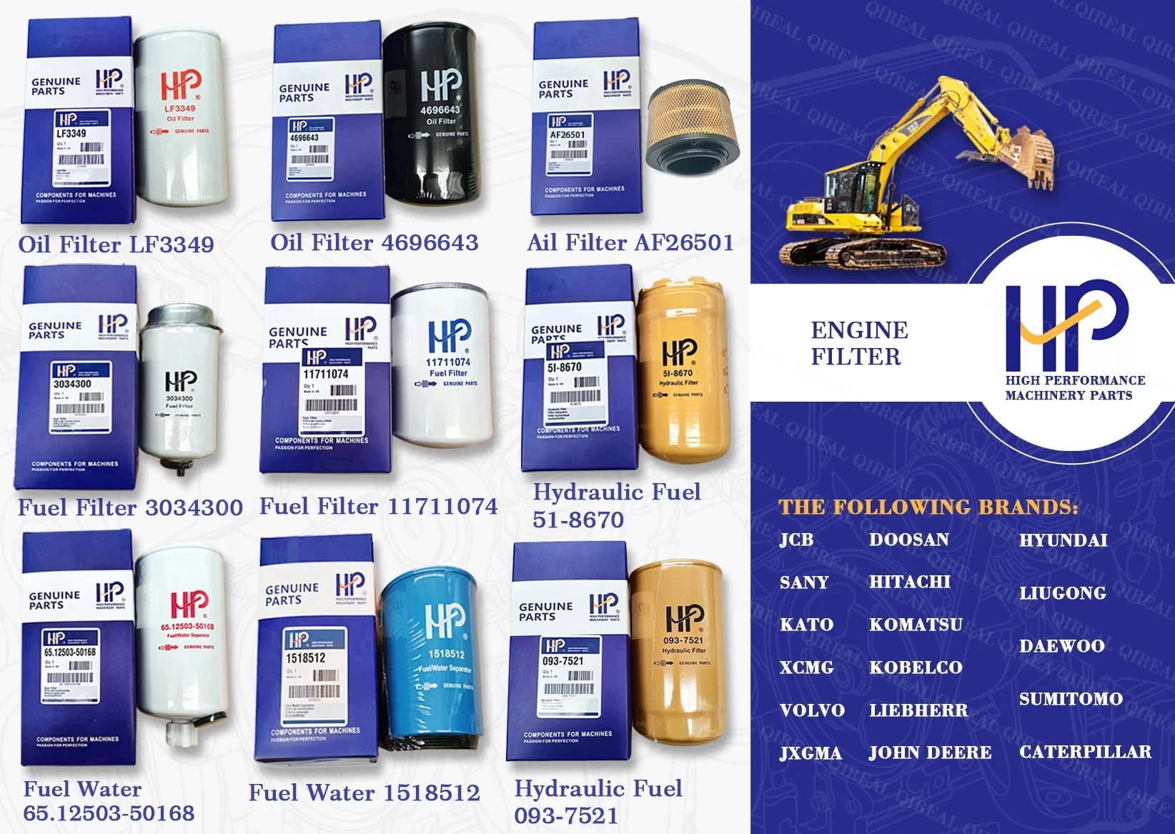 523-4987 Diesel Engine Water Separator For Excavator 336gc 320gc 323gc ...