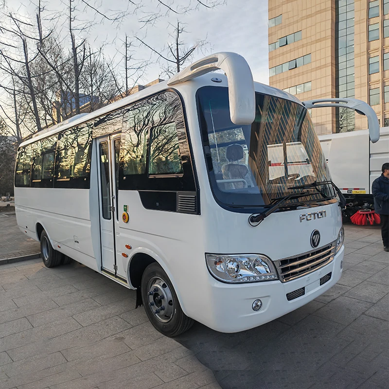 Urban Passenger Transportation Foton 30 Seater Middle Coaster Bus For ...