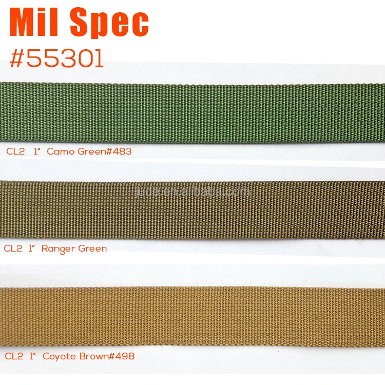JUDE Webbing - High Strength Mil Spec Nylon Bias Binding