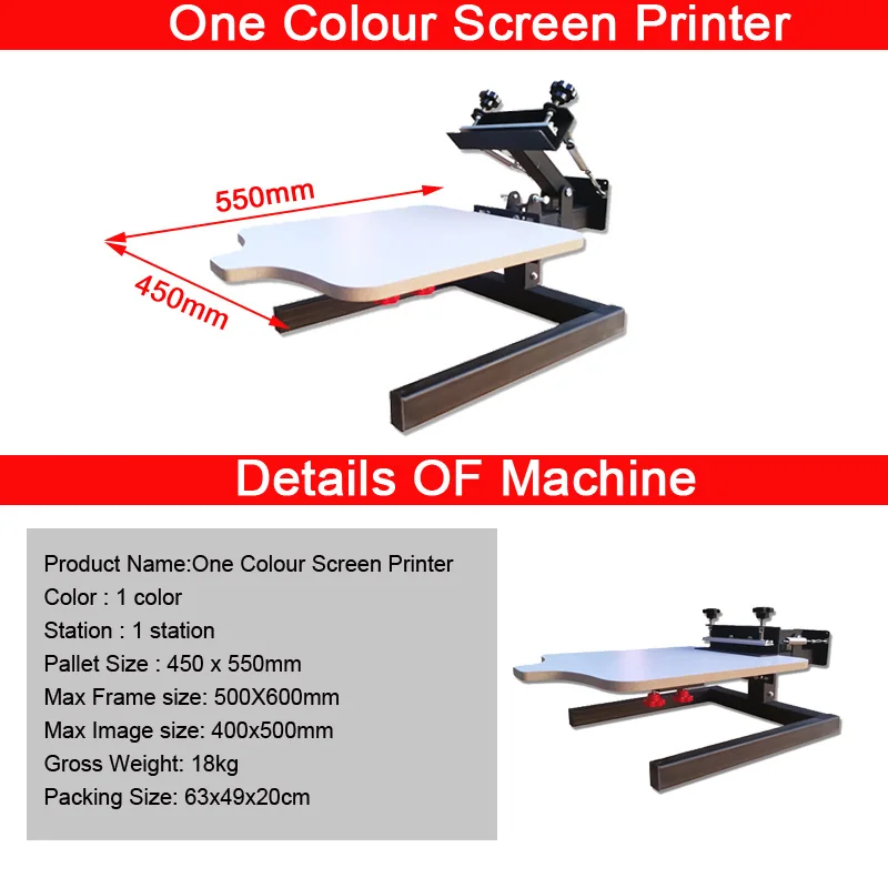 Cheap Simple One Color Screen Press Machine Unit In China - Buy Screen ...