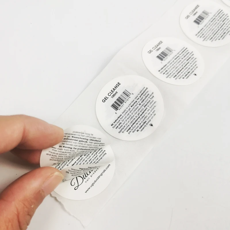 Customizable Multi-Page Leaflet Label for Food Packaging