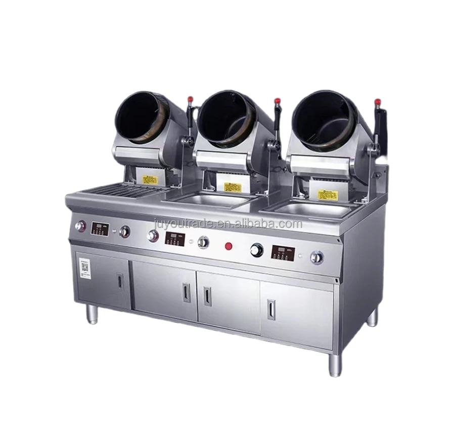 Full-Automatic Electric Smart Cooking Robot & Gas Cooker for Rice - OEM