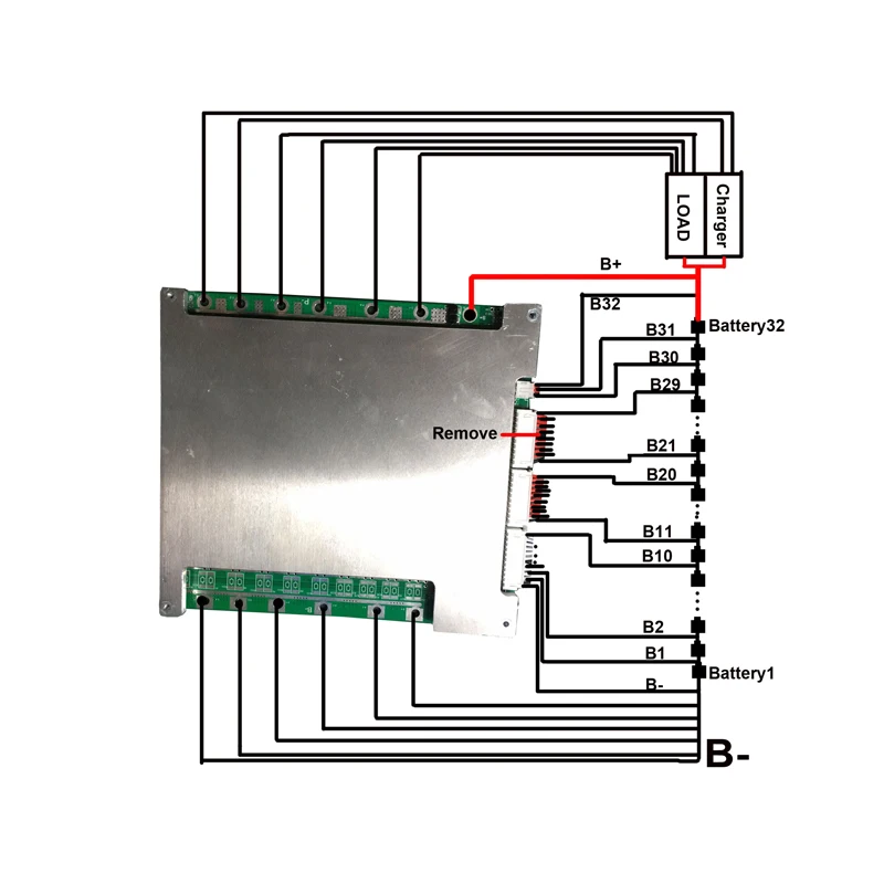 96v Bms Lifepo4 32s 170a Pcm Pcb For Ev E-bike - Buy Bms Lifepo4 32s,Lifepo4 Bms,32s Lifepo4 Bms ...
