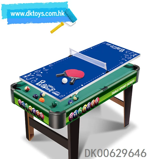 Sport Soccer Toy 3 In1 Snooker & Billiard Tables Snooker Pool Flocking ...