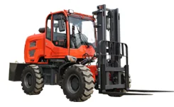 Chinese All Terrain Forklift Articulated Frame 4x4 Off-road Forklift Mini Loader Forklift - Buy ...