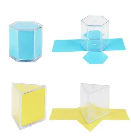 8pcs Math 3D Shapes - Educational Montessori Toys for Kids