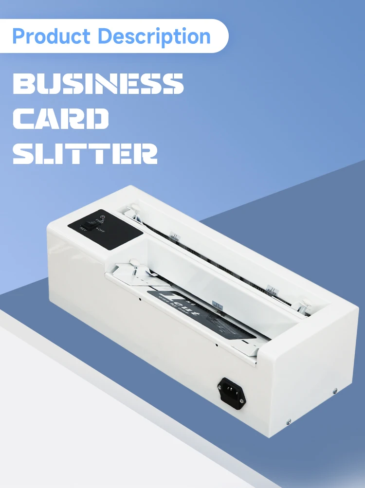 Tpps Pfc100 Automatic Name Card Slitter Business Card Cutting Machine ...