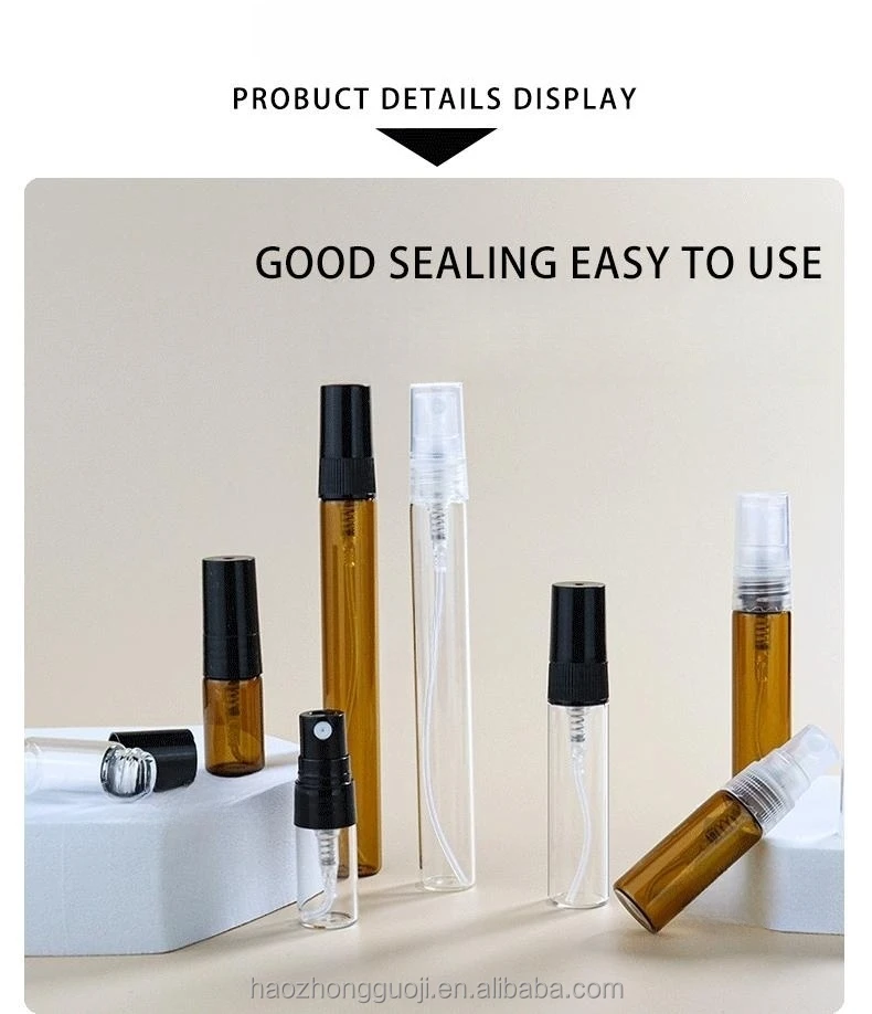 2ml 3ml 5ml 10ml High Quality Empty Plastic Perfume Spray Atomizer ...