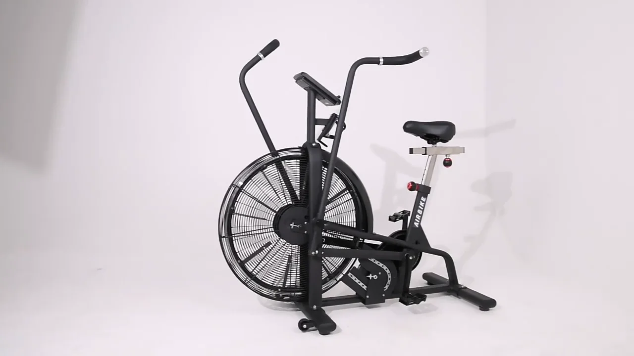 Cardio Training Body Building Fitness Air Bike Gym Exercise Air Bike ...