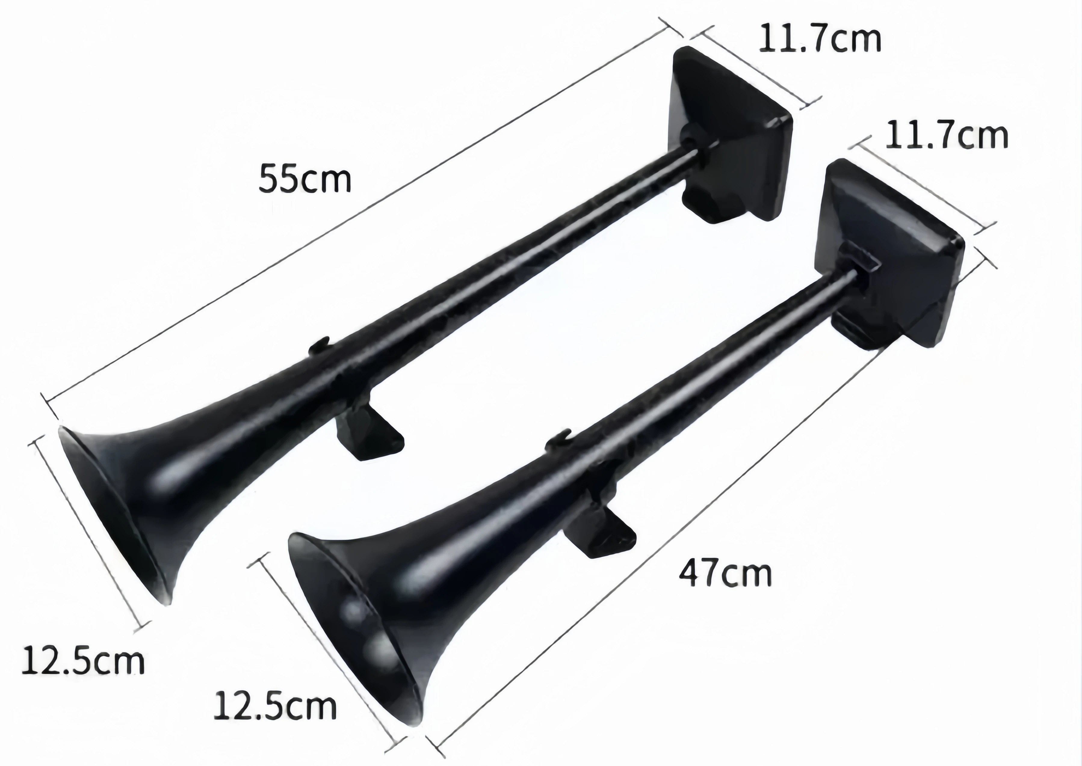 Trucks Body Parts Air Speaker Horn 12/24V (big Valve) Double Tone air ...
