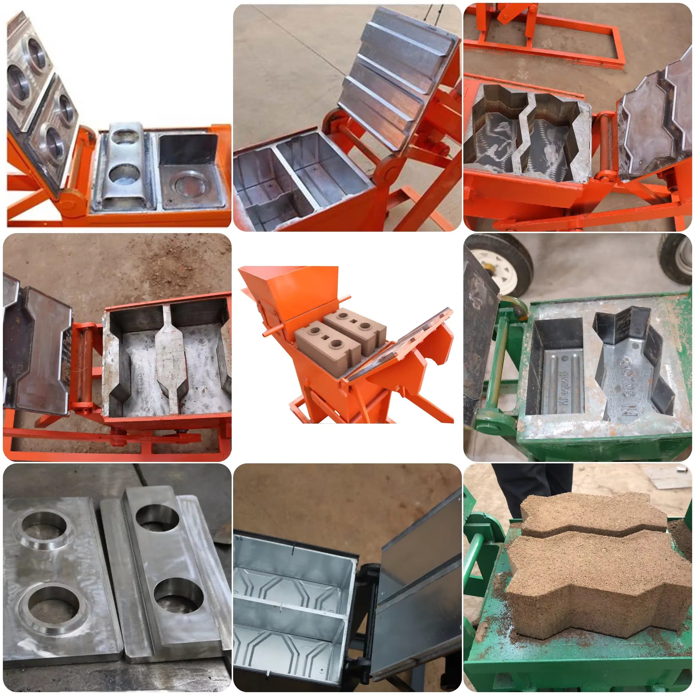 QMR2-40 Interlock Block Mold - Efficient Brick Making