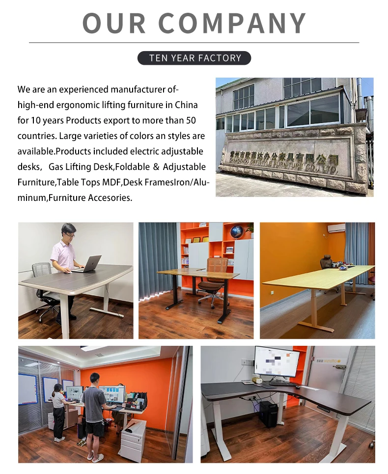 Adjustable Desk with Black Carbon Fiber Table Top PC Gaming Desk