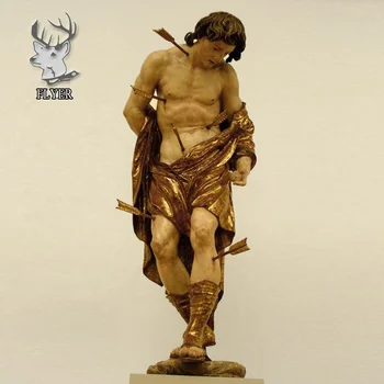 Outdoor Decoration Life Size Resin Statue Of Christian Saint And Martyr ...