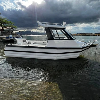 New Zealand Aluminum Speed Boat 6m 20ft Easy Craft Cabin Cruiser ...