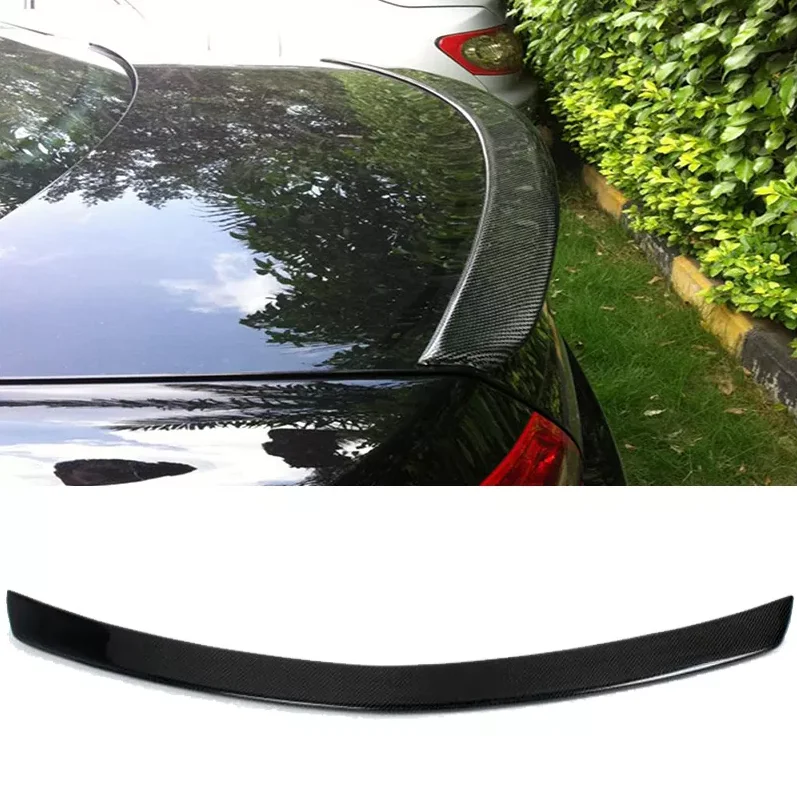 Carbon Fiber Trunk Lip Rear Spoiler For Mercedes-benz C Class W204 C63 ...