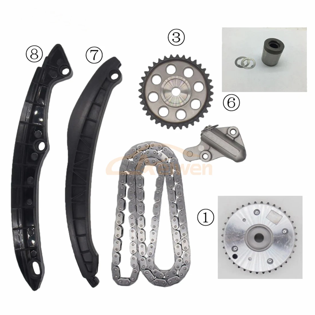 欧洲市场正时链条套件用于vw Oe No.03c 109 469j 03c 109 469l 03c 109 469k - Buy 正时链条 ...