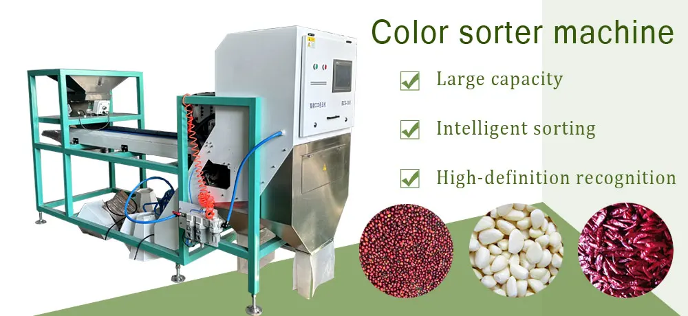 Good Feedback Plant Seed Rice Mung Bean Nut Colour Sorter Grading Green ...