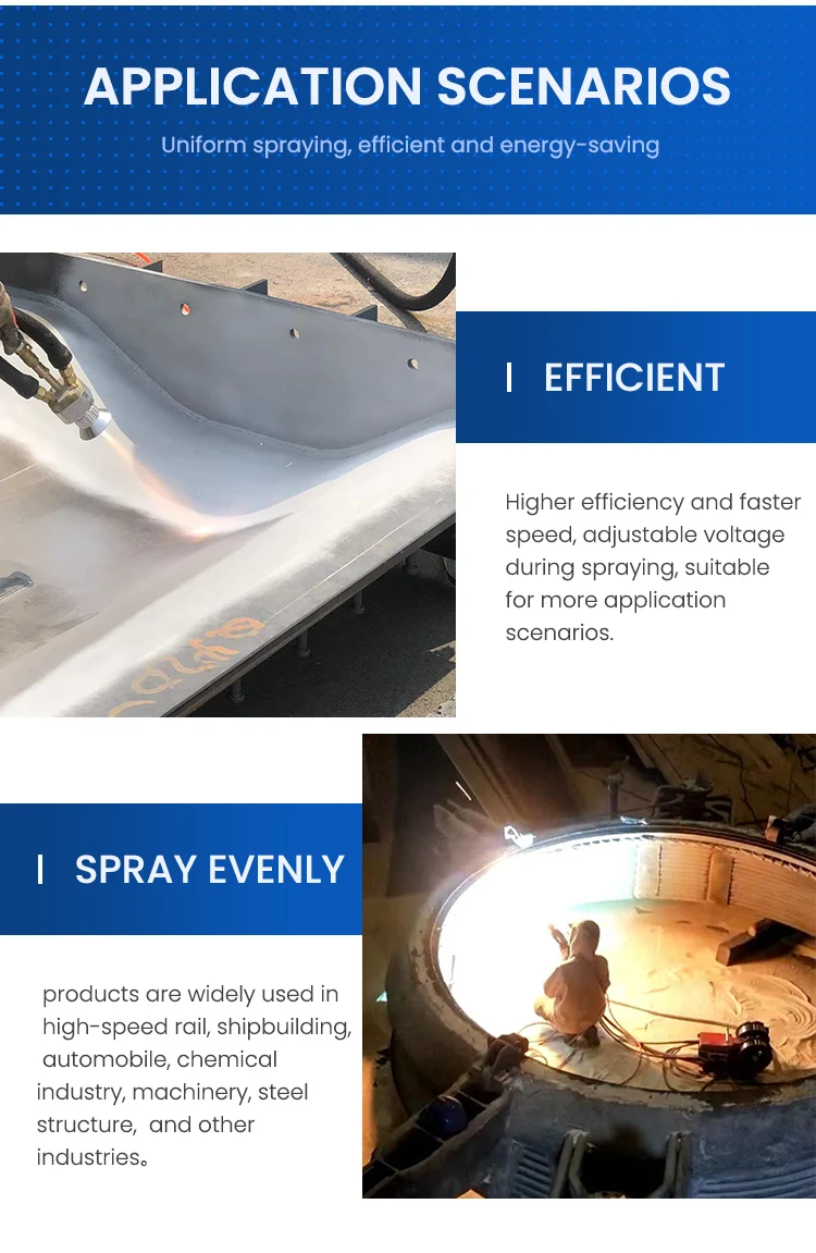 Easy Operation Thermal Zinc Metallization Arc Spray Machine Complete ...