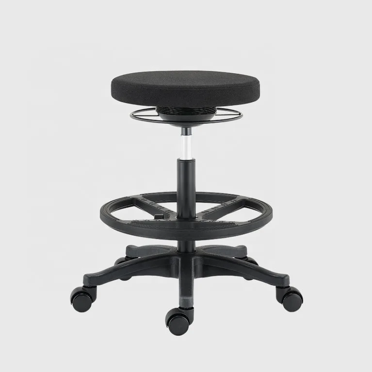 Ergonomic Office Stool Seat Height Adjustable Standing Stool Chair Sit ...