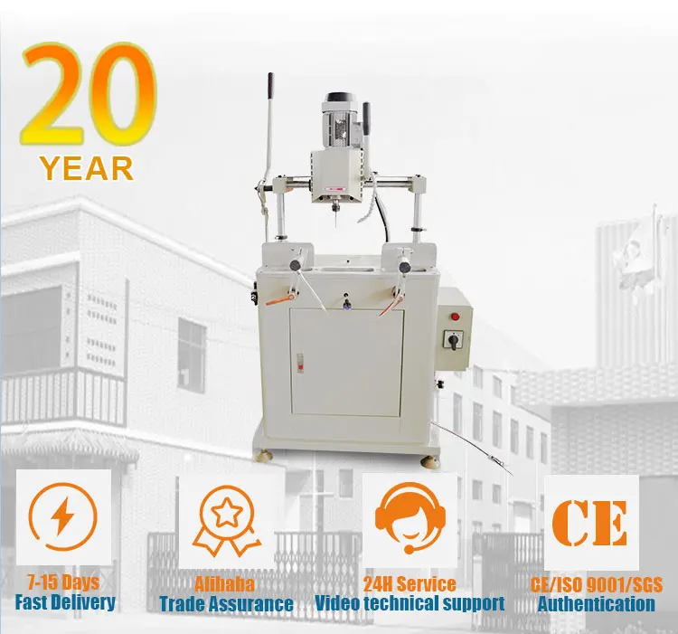 Aluminum And Pvc Doors Windows Key Hole Making Machinery/single Head ...