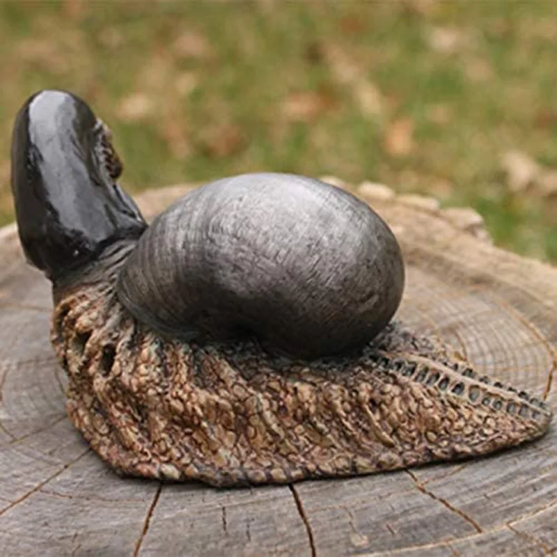 New Alien Snail Garden Ornaments Resin Crafts Variation Snail Ornaments ...