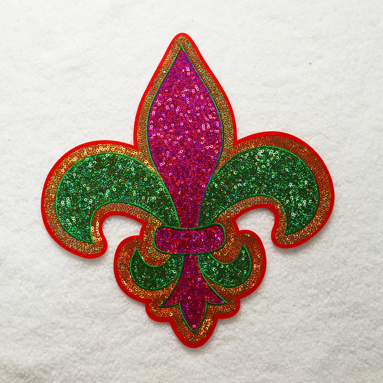 Wholesale Embroidery Mother Day Chenille Sequin Patches Custom Iron On Sequin Mama&mom Patch ...