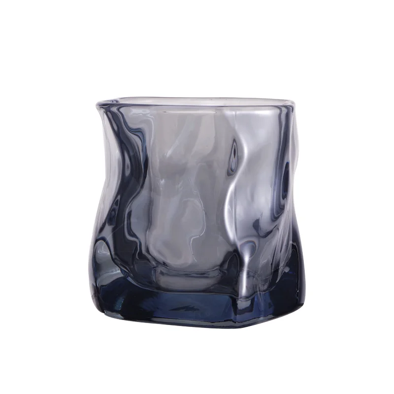 Twisted Cup Ins Wind Whiskey Transparent Glass Household Shaped Water ...