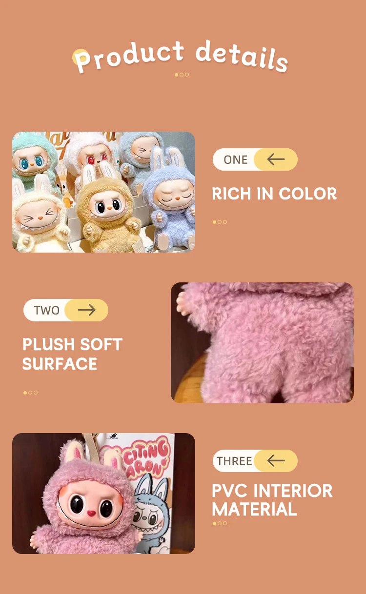 Cute Blind Box Kawaii Labubus Sanrios Mofusands Cartoon Toy Anime ...
