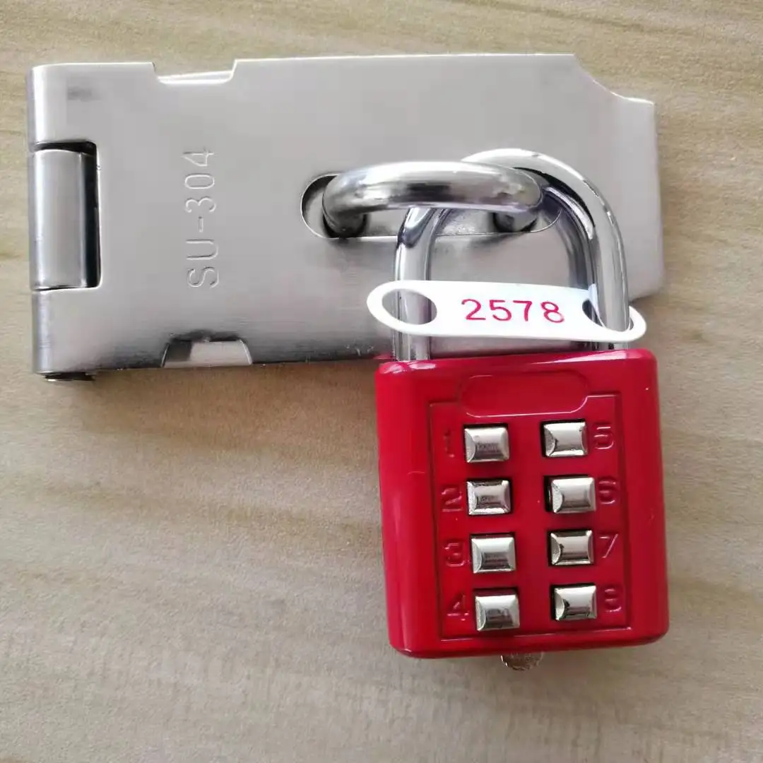 8数字按钮数字密码锁安全挂锁盲人| Alibaba.com