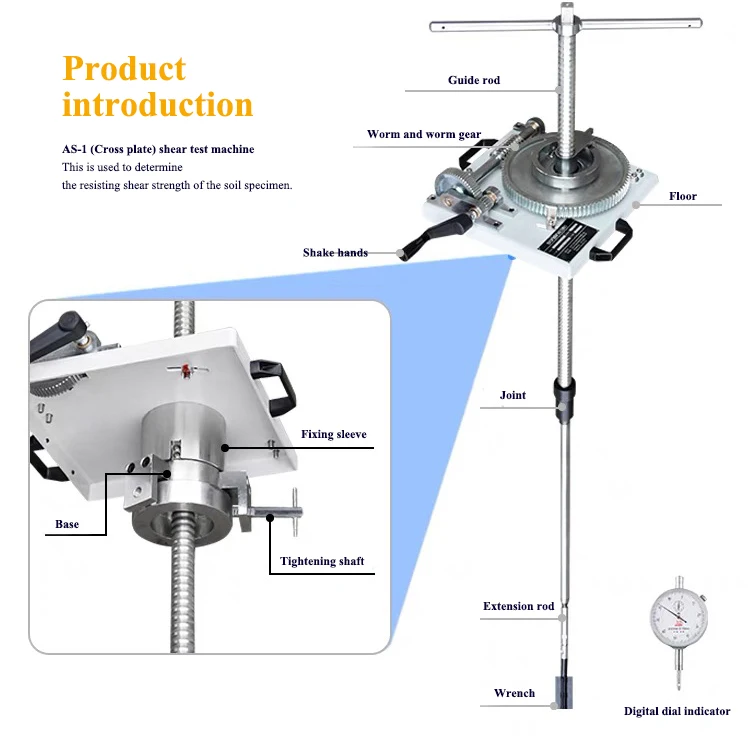 Field Vane Shear Apparatus - Reliable Soil Testing Tools