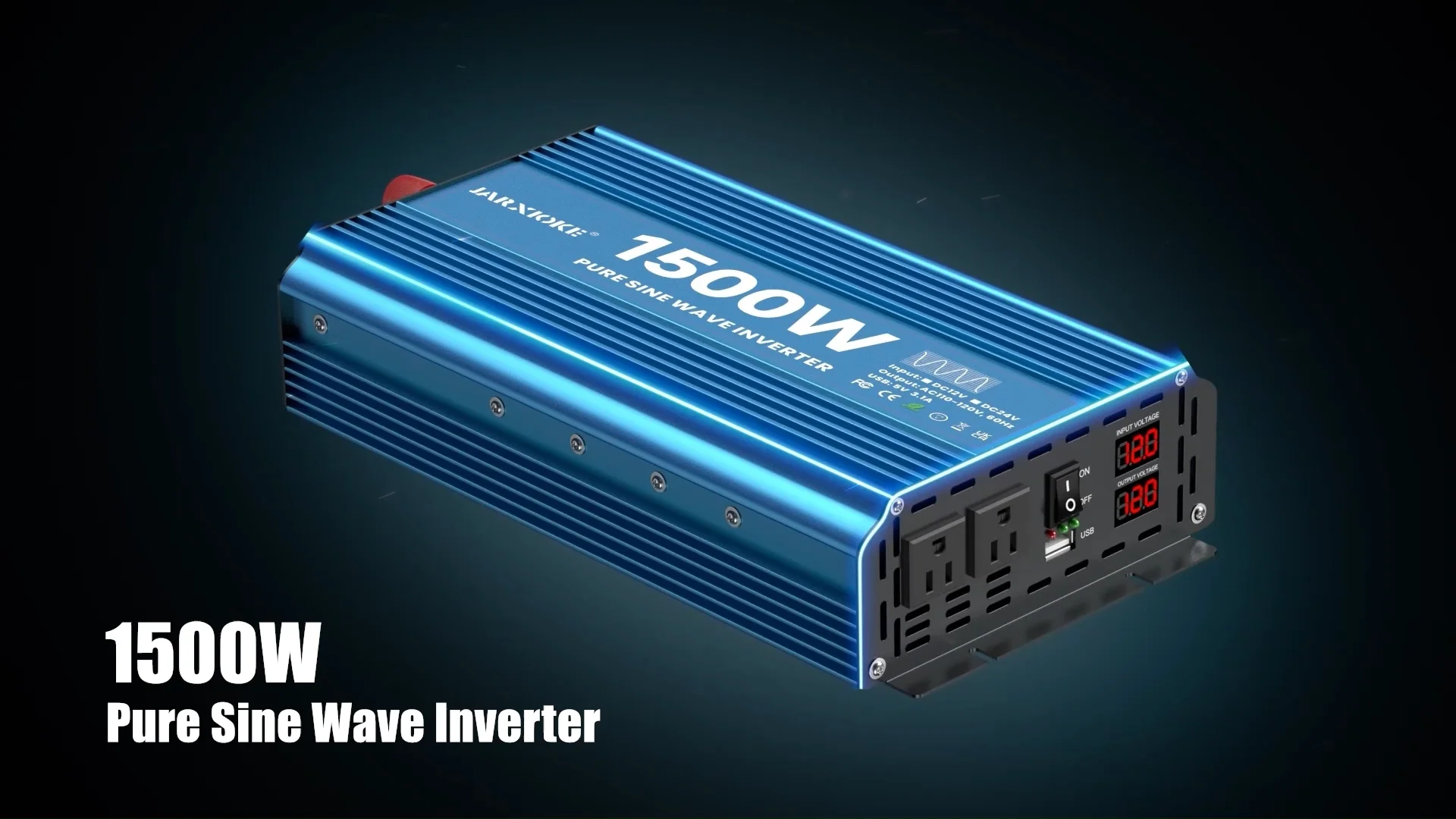 2024 1kw Car/outdoor Converter Power Inverter Dc 12v To Ac 220v 3000w ...