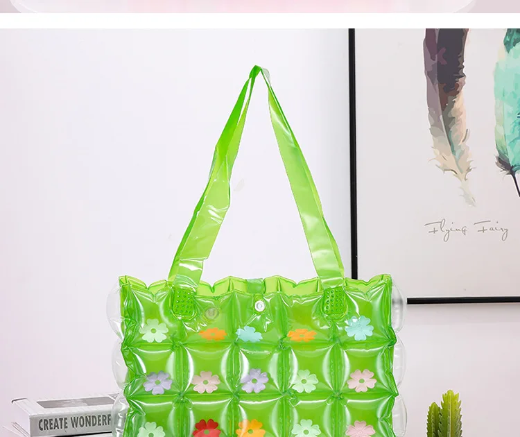 Creative New 2022 Design Pvc Inflatable Beach Tote Hand Bag - Buy ...