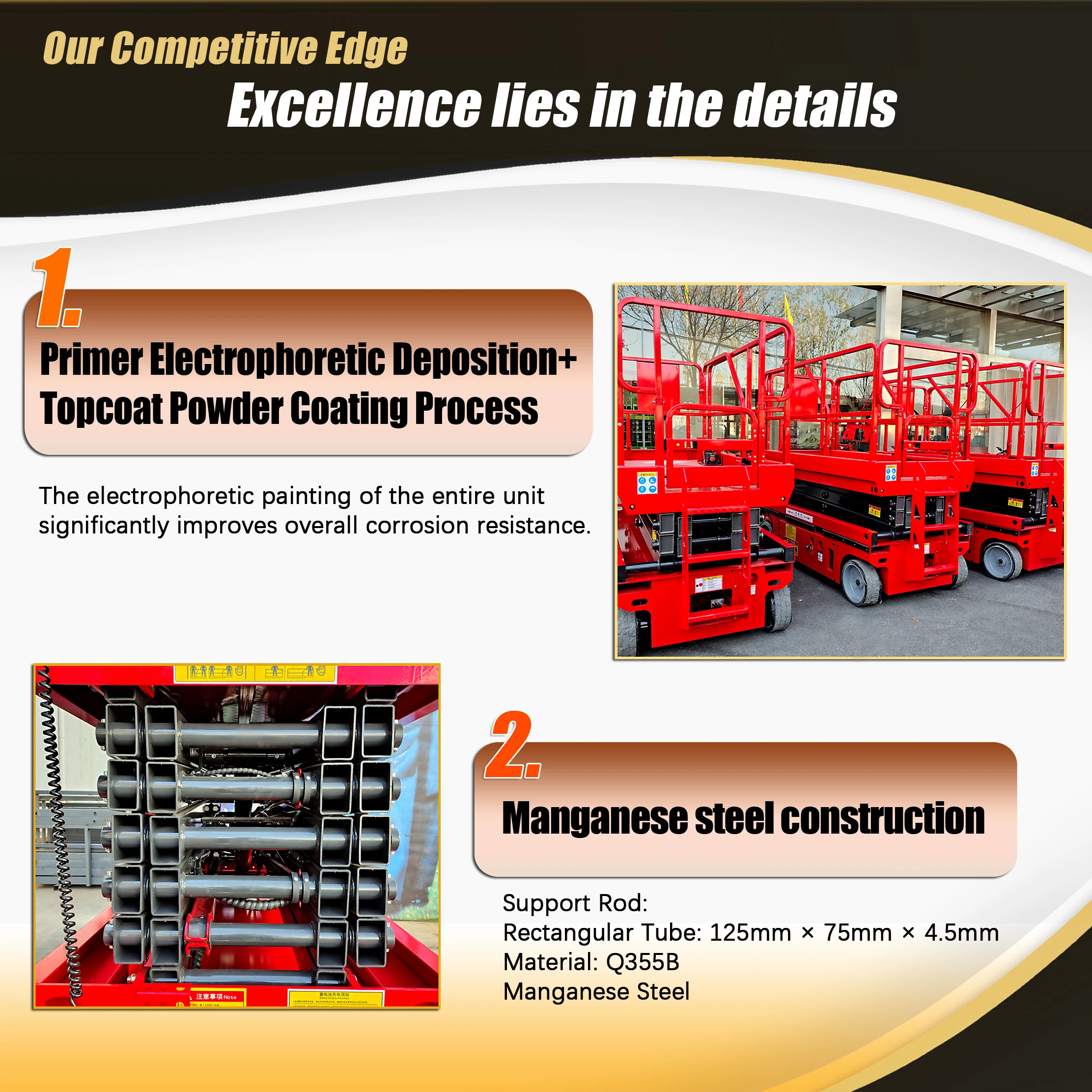 Wholesale Foldable Electric Scaffolding Lift Table